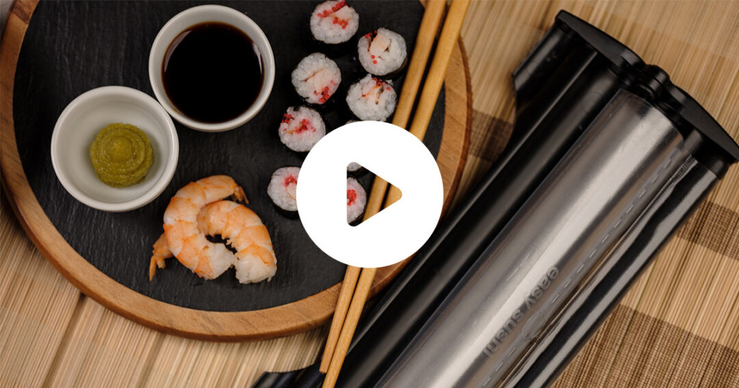 Vídeo de la preparación de un maki tradicional - Easy Sushi®